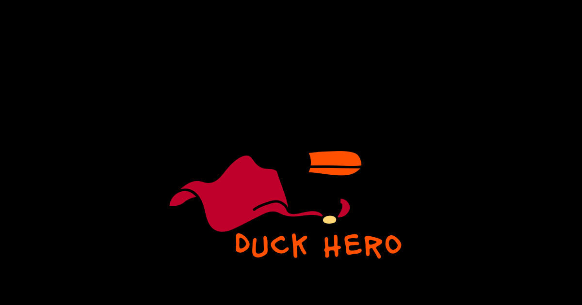 Duck Hero - Superhero - Sticker | TeePublic