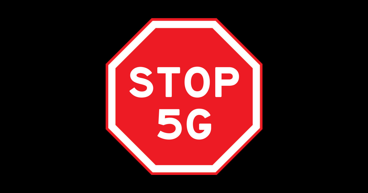 Stop 5G - 5g - Sticker | TeePublic