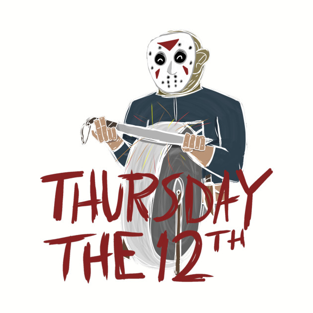 Thursday the 12th - Friday The 13th - Baseball T-Shirt | TeePublic