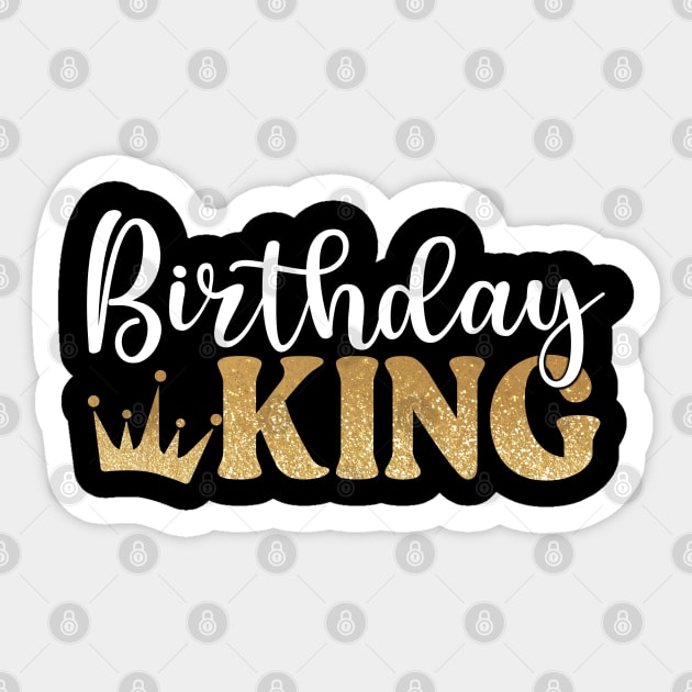 Birthday King Crown - Birthday Child - Sticker | TeePublic