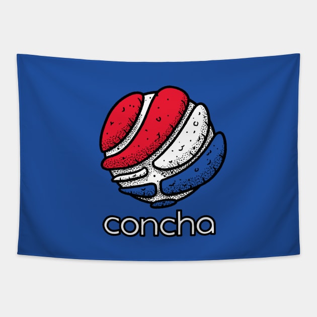 Concha - Pan Dulce Funny Mexican Food - Mexican Food - Tapestry | TeePublic