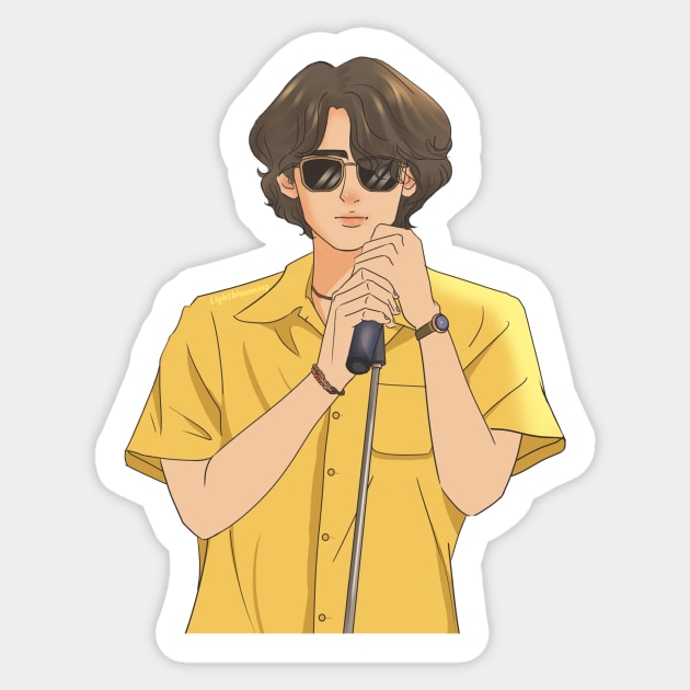 JANNABI vocalist Choi jung hoon - Singer - Sticker | TeePublic