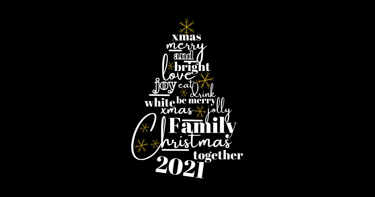Family Christmas 2021 design - Family Christmas - Sticker | TeePublic