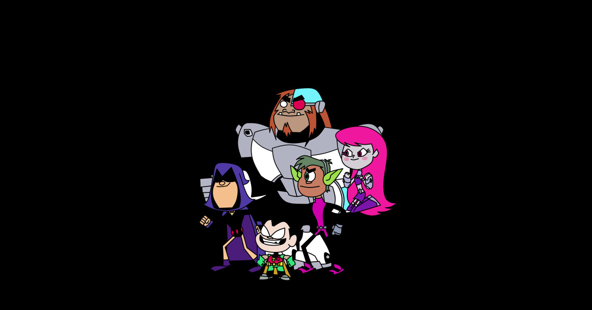 Fake Titans - Teen Titans Go - Sticker | TeePublic