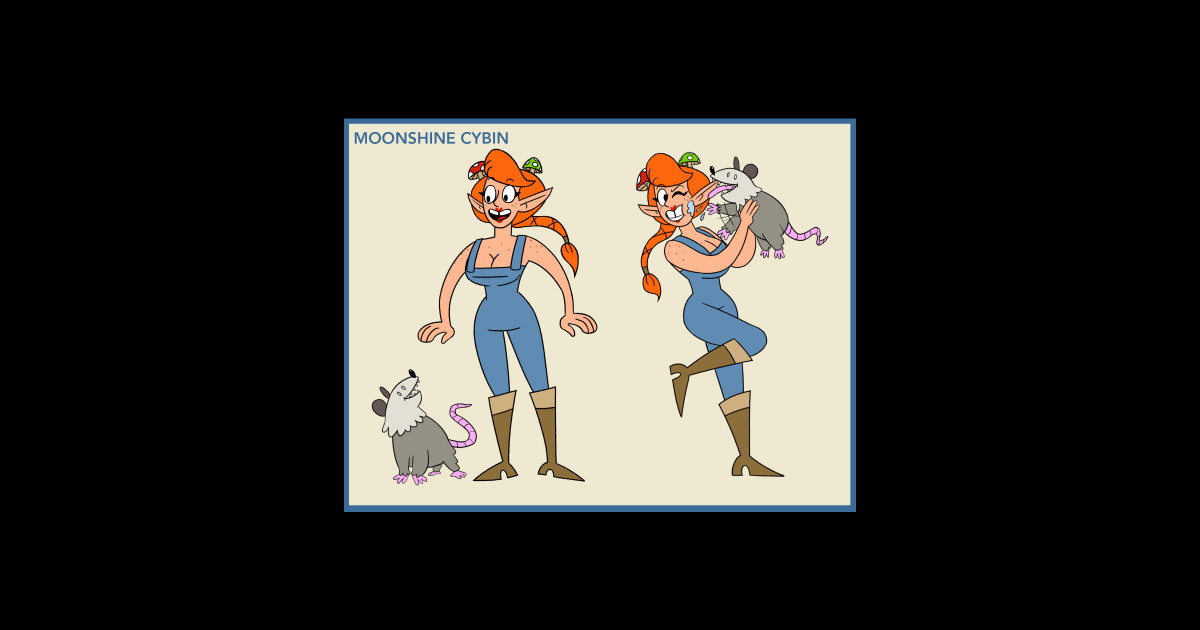 NADDPod Moonshine Cybin - Naddpod - Posters and Art Prints | TeePublic