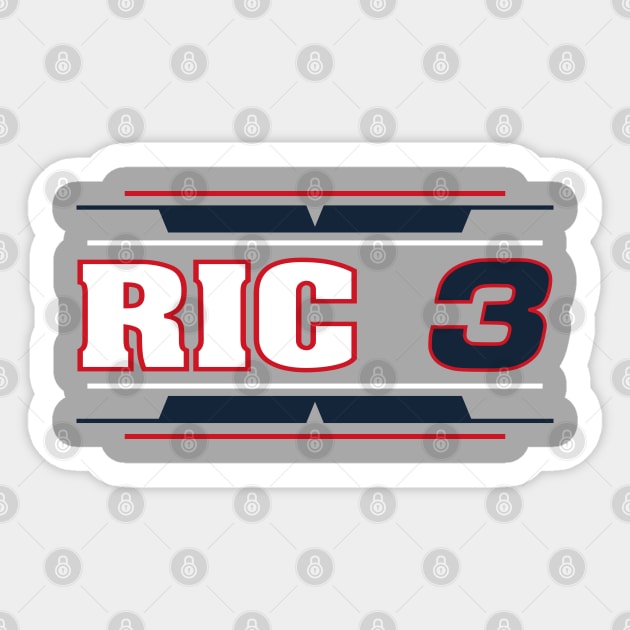 #3 RIC Logo - Daniel - Sticker | TeePublic