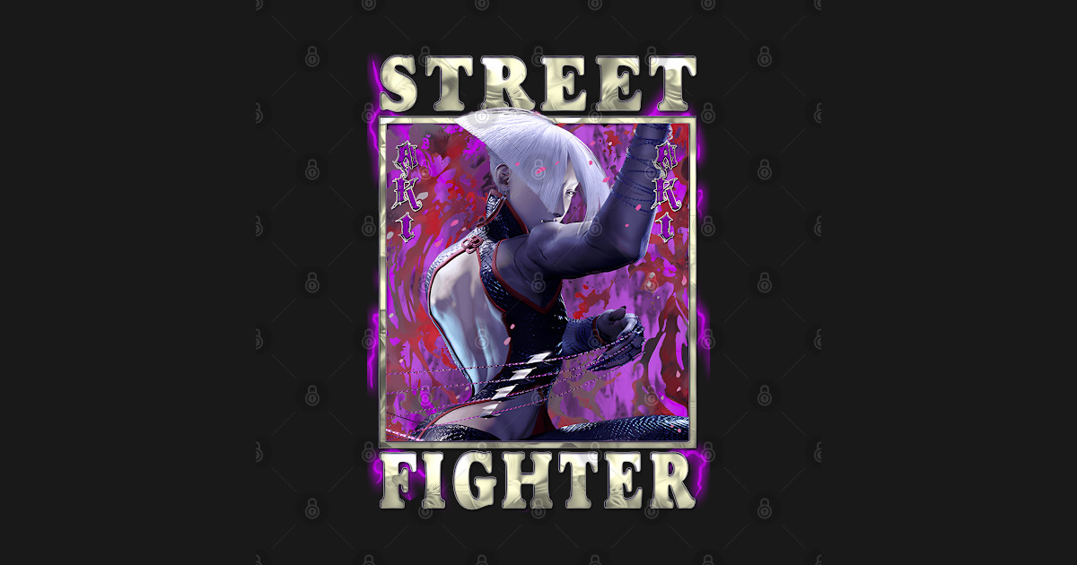 Street Fighter 6 AKI SF SF6 - Street Fighter 6 Aki Sf Sf6 - T-Shirt ...