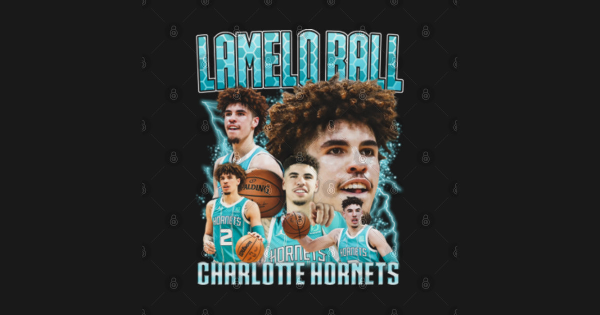 Lamelo Ball Collage - Lamelo Ball - T-Shirt | TeePublic