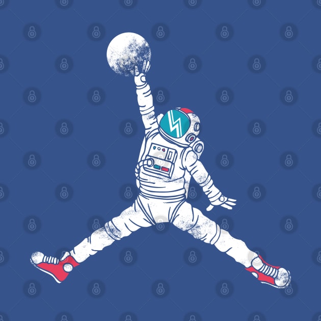 Space Dunk - Funny - T-Shirt | TeePublic