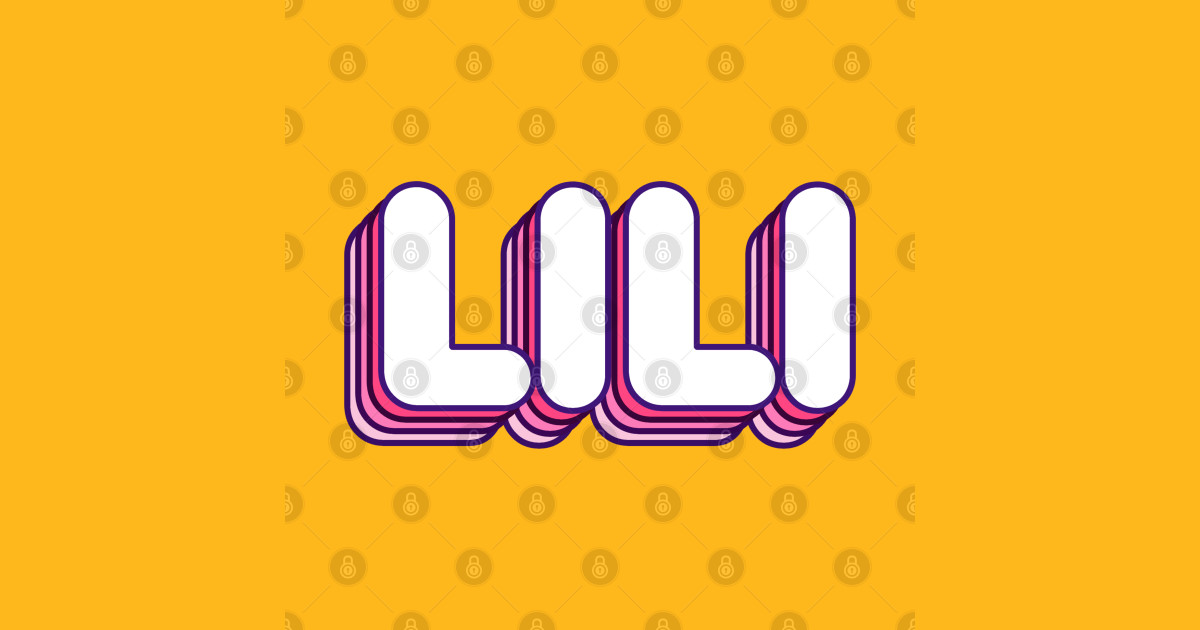 Pink Layers Lili Name Label - Pink Layers Lili Name Label - T-Shirt ...