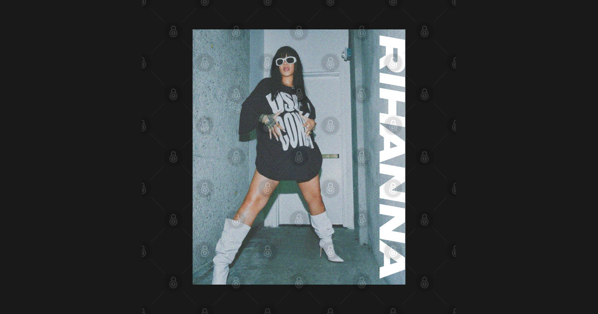 Rihanna new design - Rihanna - T-Shirt | TeePublic