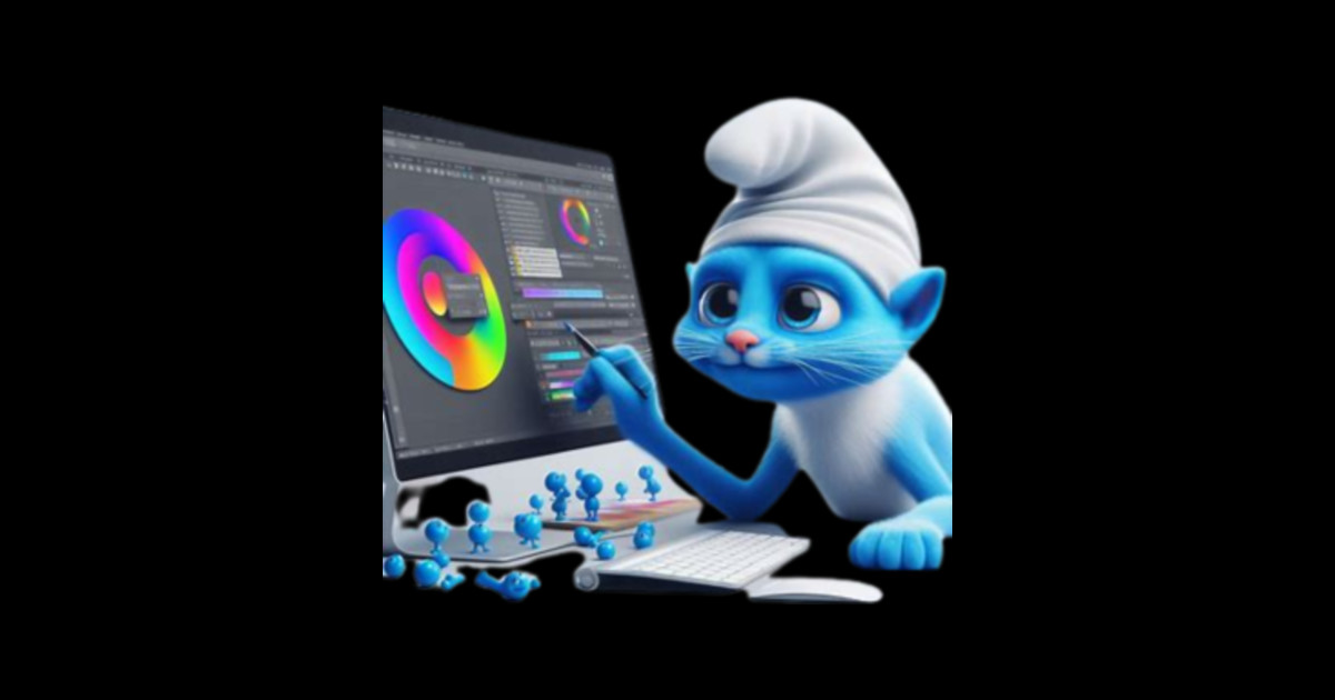 Smurf cat meme - Smurf Cat Meme - Sticker | TeePublic