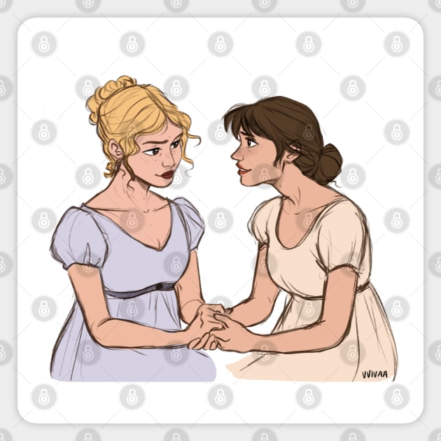 Pride and Prejudice - Jane and Elizabeth Bennet - Elizabeth Bennet ...