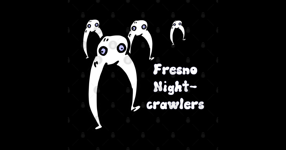 Fresno Nightcrawlers - Nightcrawler - Sticker | TeePublic