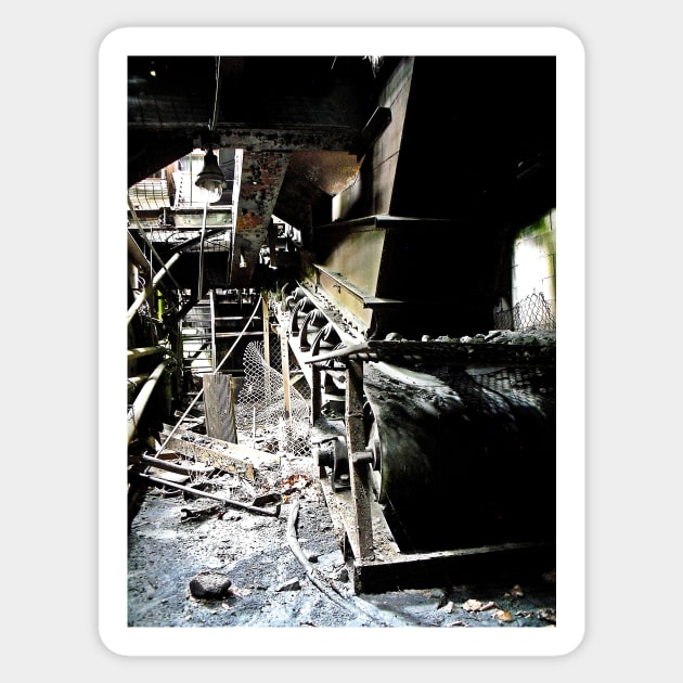 Pneumatic Conveyor - Coal - Sticker | TeePublic