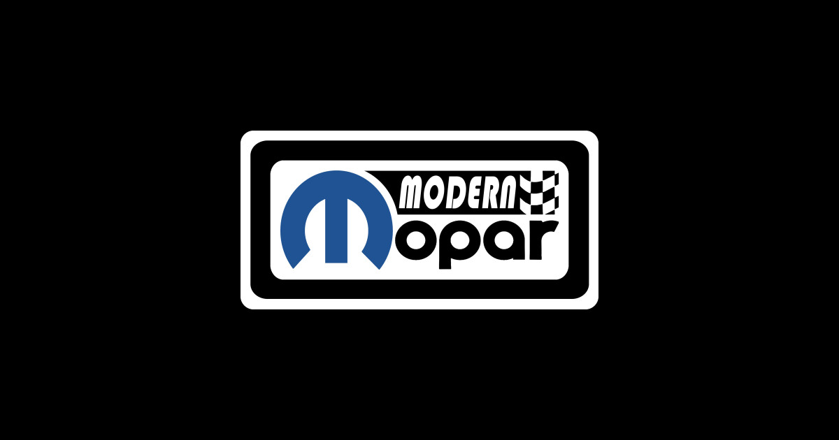 Modern Mopar - Cars - Sticker | TeePublic