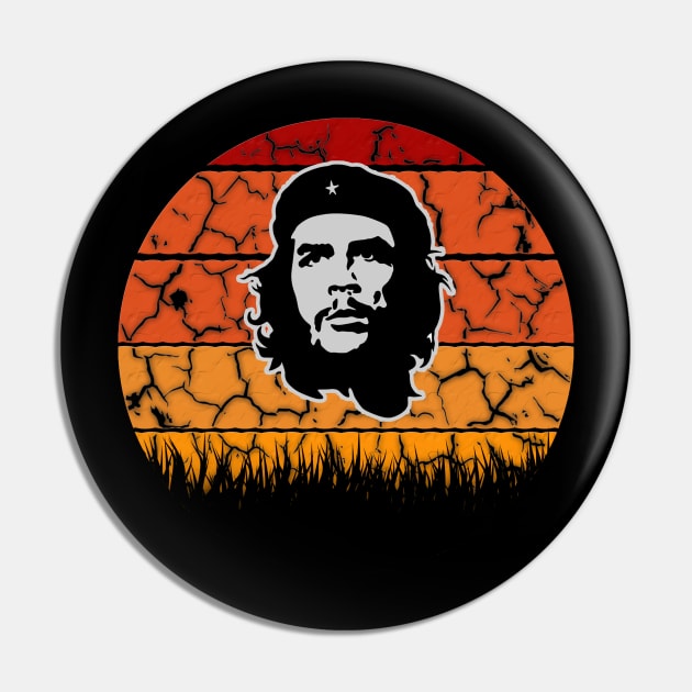 vintage che - Che Guevara - Pin | TeePublic