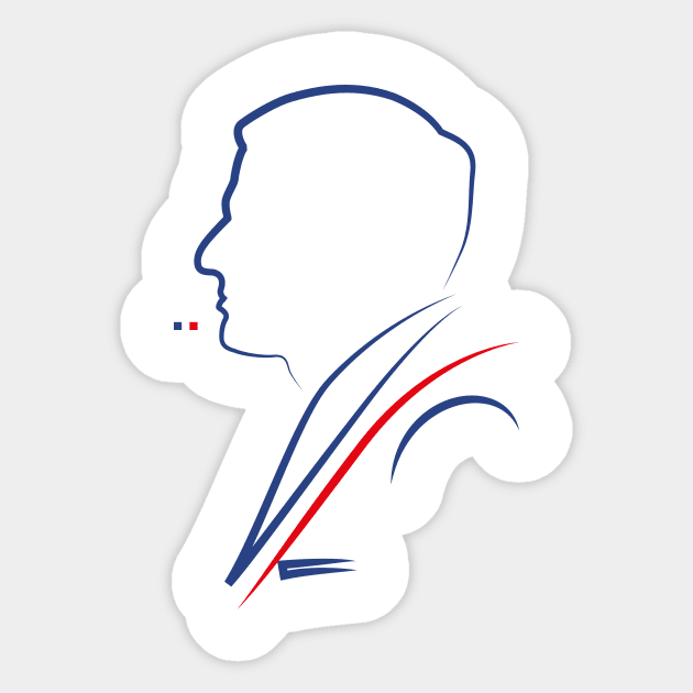 Emmanuel Macron - Macron - Sticker | TeePublic
