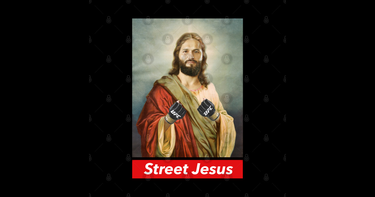 Jorge Masvidal Street Jesus - Street Jesus - Posters and Art Prints ...