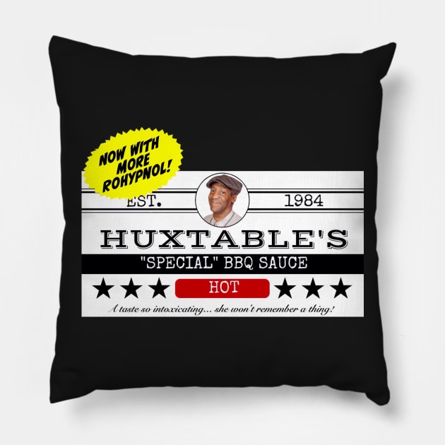 Dr. Huxtable's Special BBQ Sauce - The Cosby Show - Pillow | TeePublic