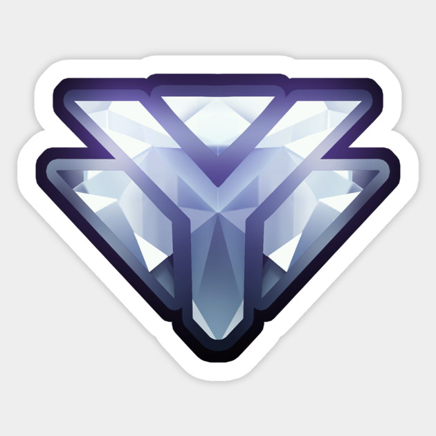 Overwatch Diamond Rank - Overwatch - Sticker | TeePublic