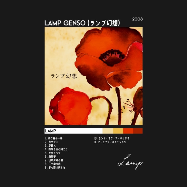 Lamp Genso/Gensou Album Cover - Lamp | Track List | - Lamp - T-Shirt ...