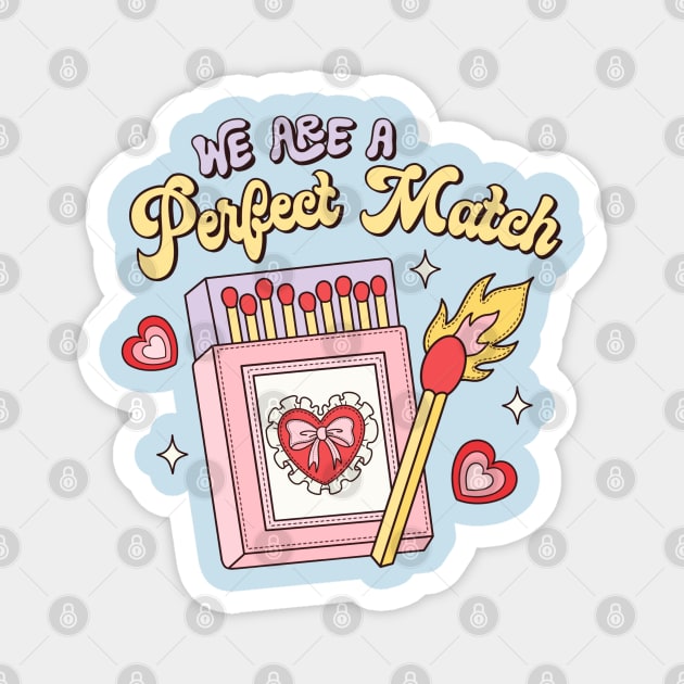 We Are A Perfect Match Couples Love Matching Couple Happy Valentines ...