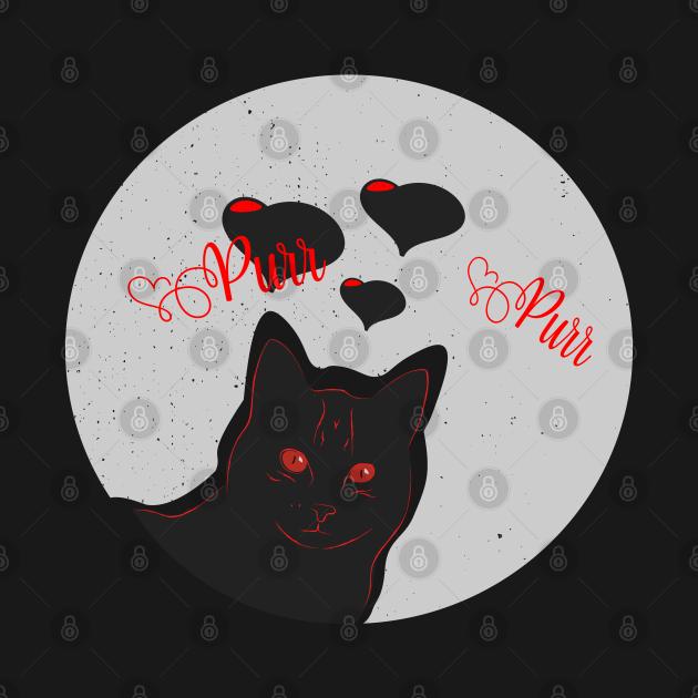 Purr evil - Purr Evil - T-Shirt | TeePublic