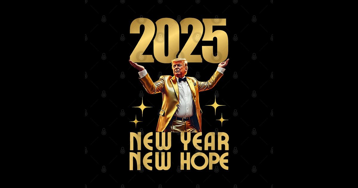 Trump Inauguration - New Year New Hope - Trump Inauguration - Posters ...