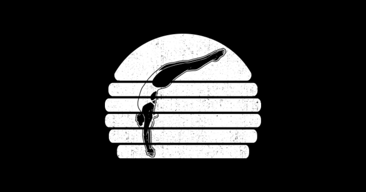 Platform Diver Sunset - Springboard Diving - Springboard Diver - T ...