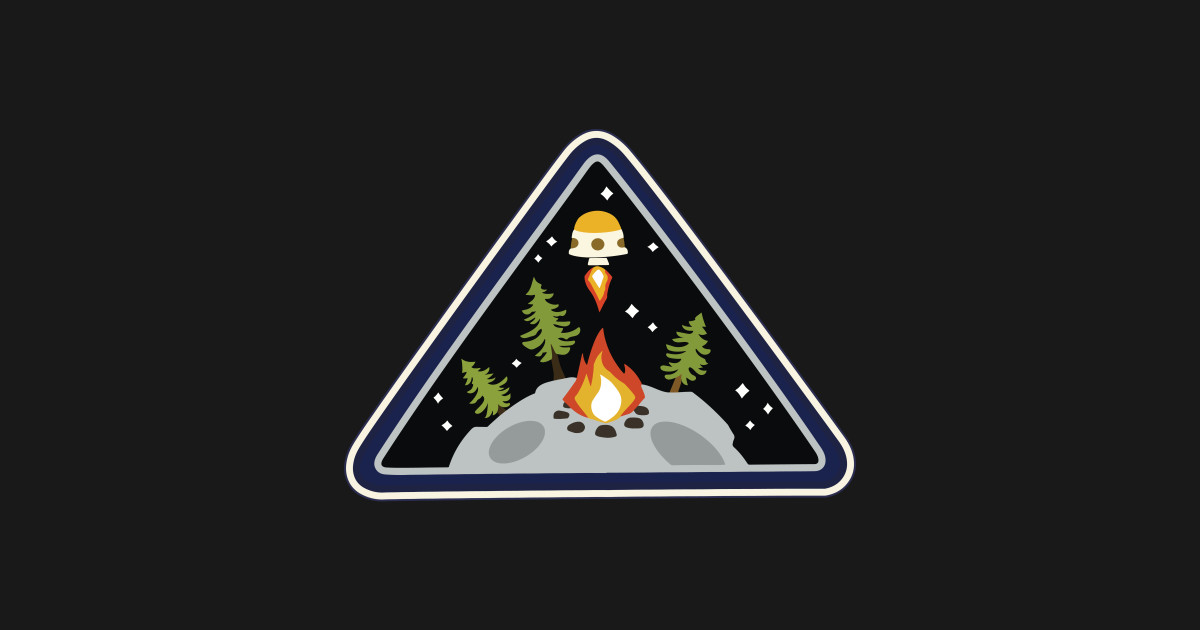 Outer wilds Ventures Emblem - Outerwilds - T-Shirt | TeePublic