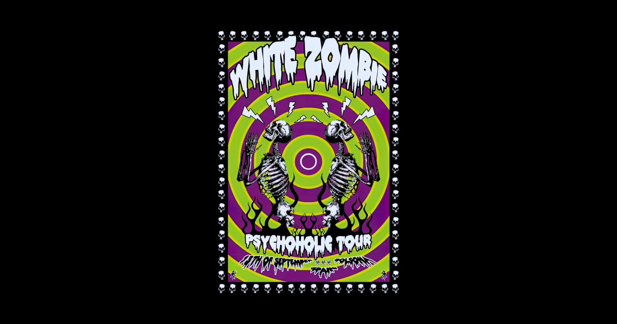 White Zombie Band Rock Music - White Zombie Band Rock Music - Sticker ...