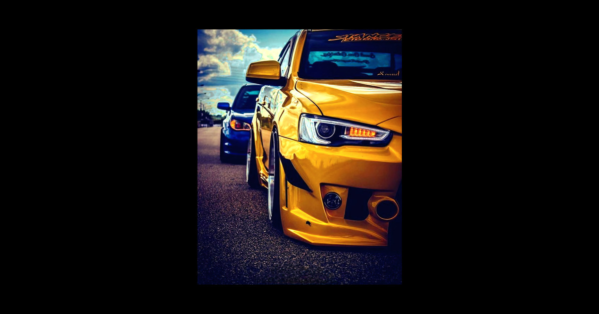 Eye of the 😈 - Mitsubishi Lancer Evolution - Posters and Art Prints ...