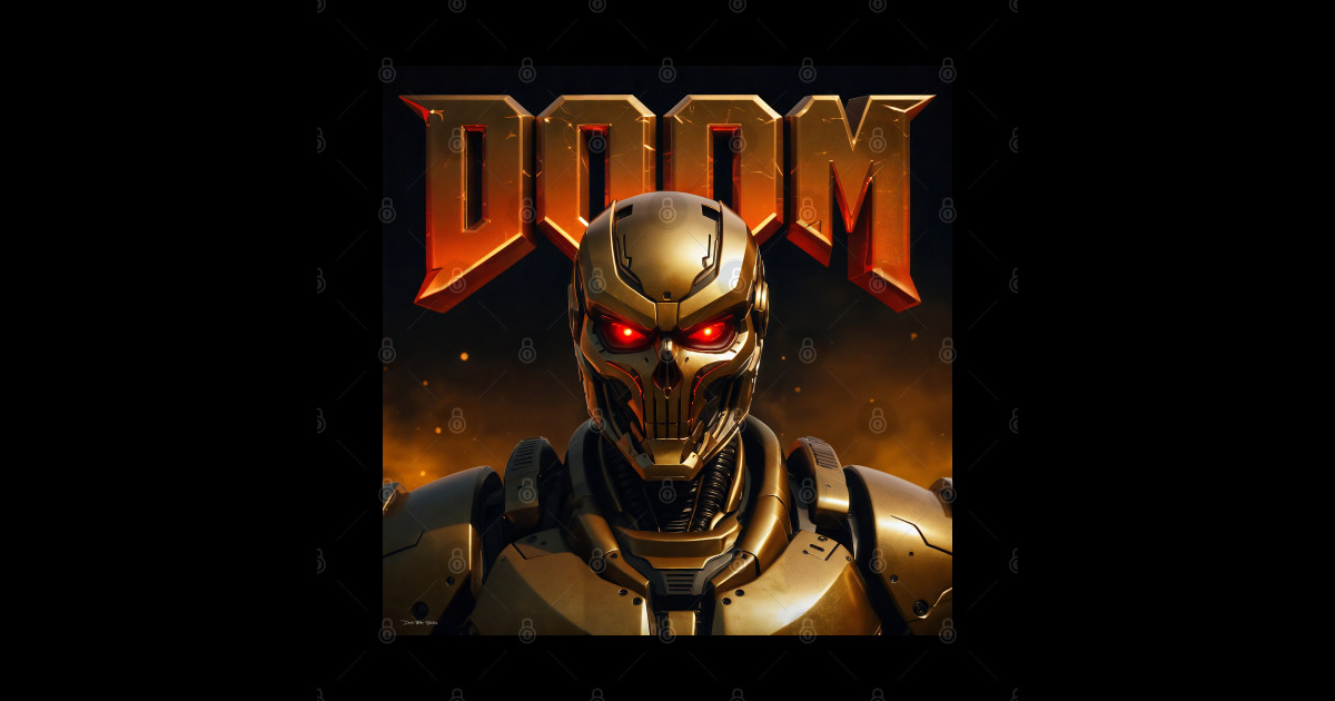 DOOM - Doom - Sticker | TeePublic