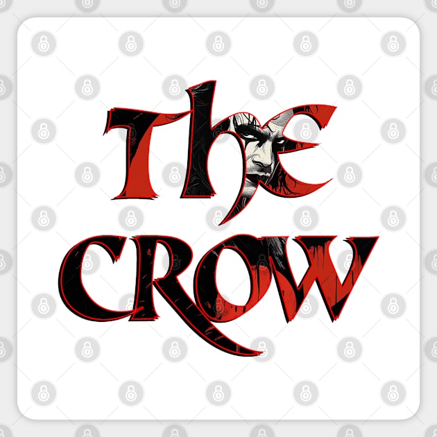 The Crow Logo - The Crow - Sticker | TeePublic