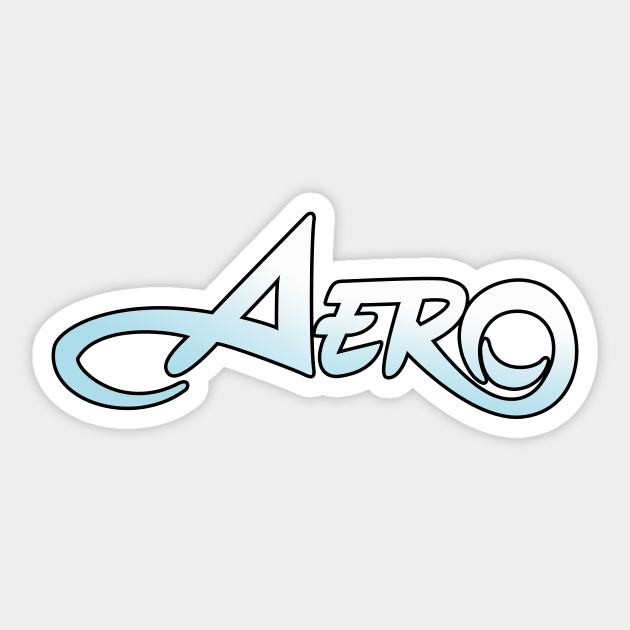 Aero Logo - X Men - Sticker | TeePublic