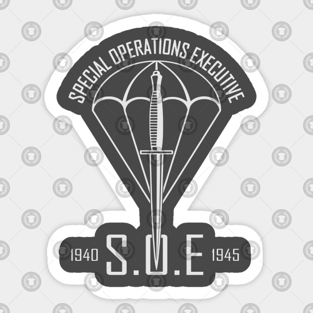 WW2 SOE Special Operations Executive - Ww2 British Spy - Sticker ...