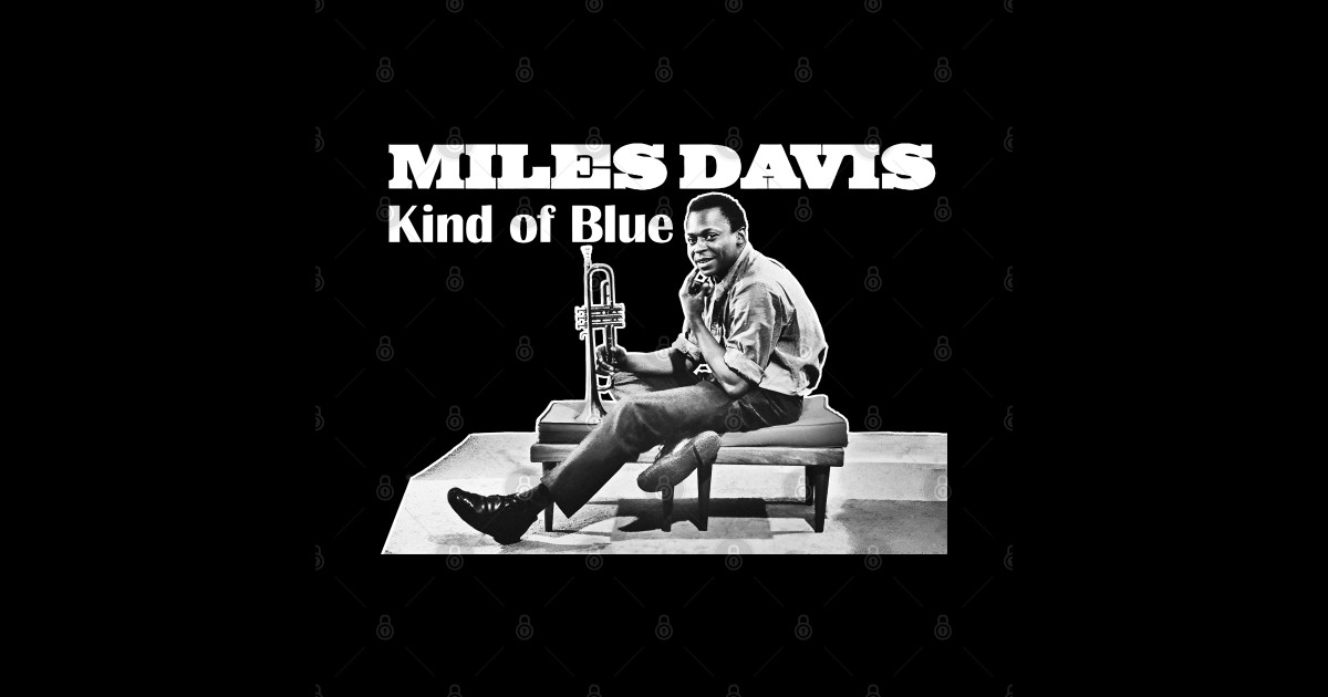 Miles Davis Kind Of Blue Limited Edition - Miles Davis - Sticker ...