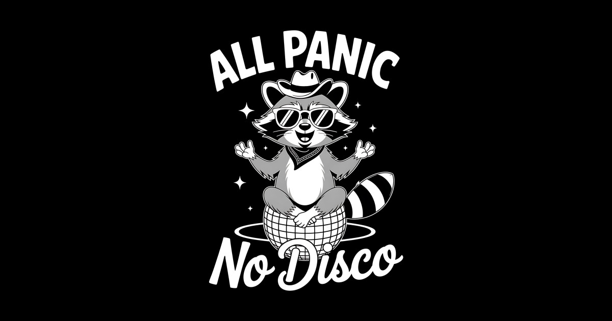 All Panic No Disco Raccoon Meme Funny Ironic Goofy Ahh Meme - All Panic ...