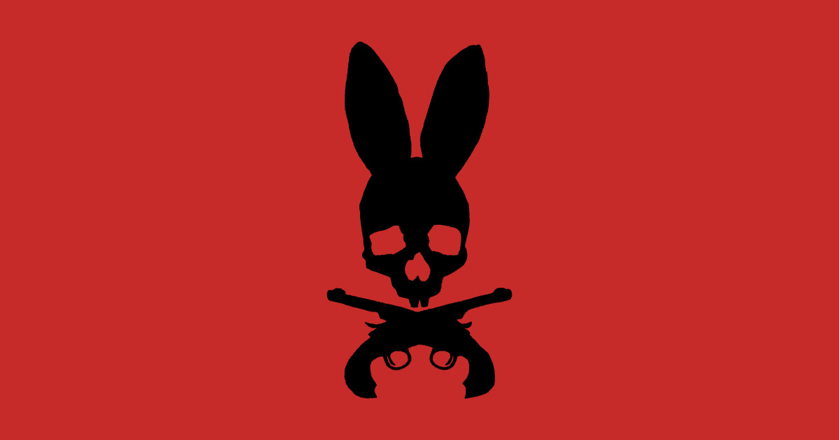Bunny Roger Silhouette - Bunny - T-Shirt | TeePublic