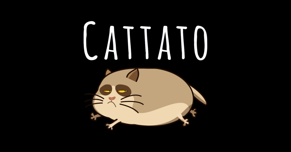 Funny Cat CATTOT - Funny Cat - Sticker | TeePublic