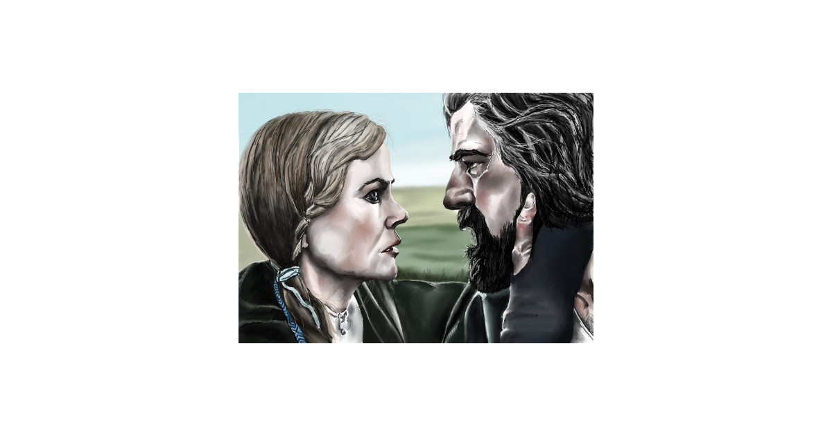 The Northman - Queen Gudrún & Fjölnir (Nicole Kidman & Claes Bang ...