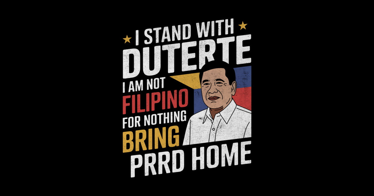 Support Duterte – Stand with Duterte Against ICC Charges - I Stand With ...