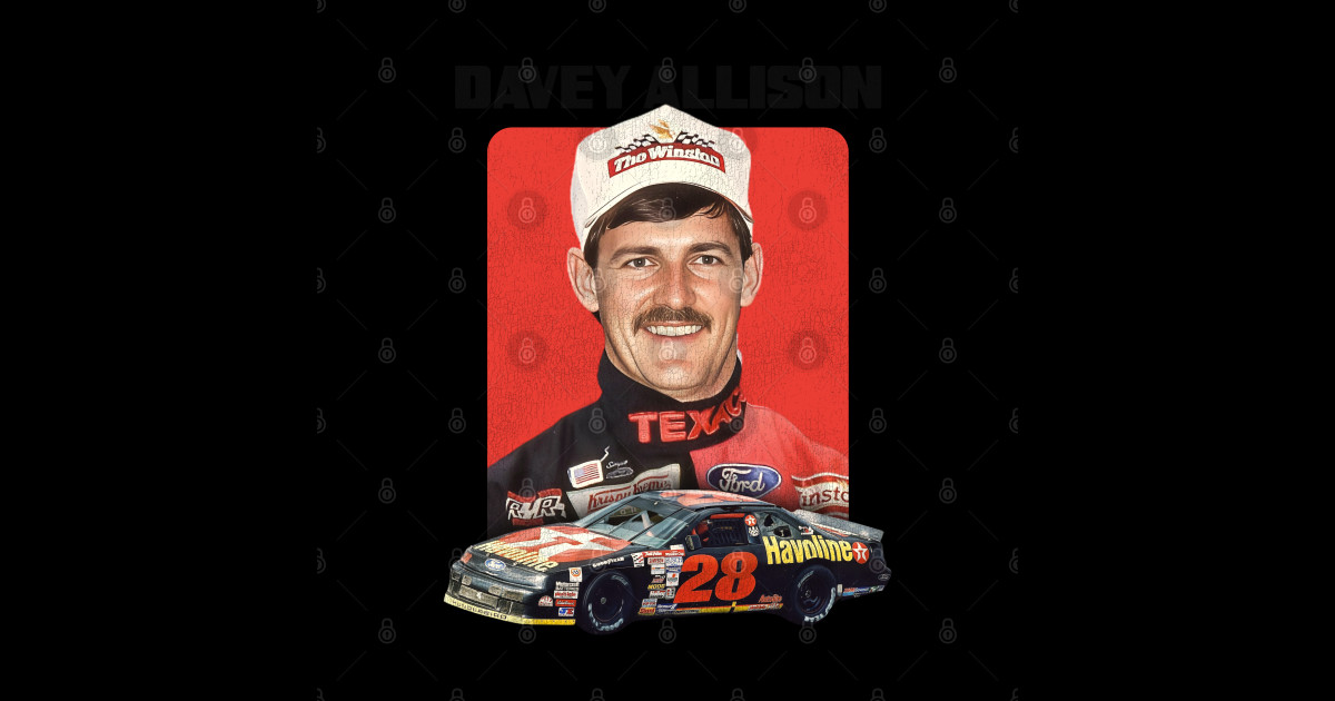 Davey Allison - Davey Allison - Sticker | TeePublic