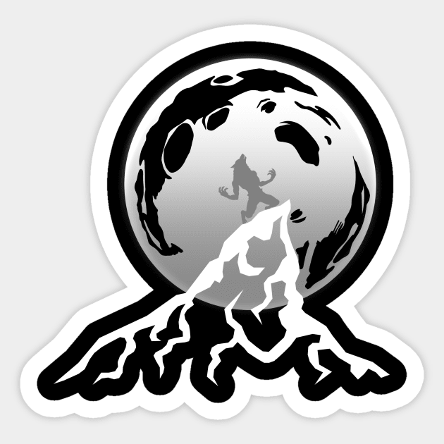 Werewolf by night - Werewolf - Sticker | TeePublic