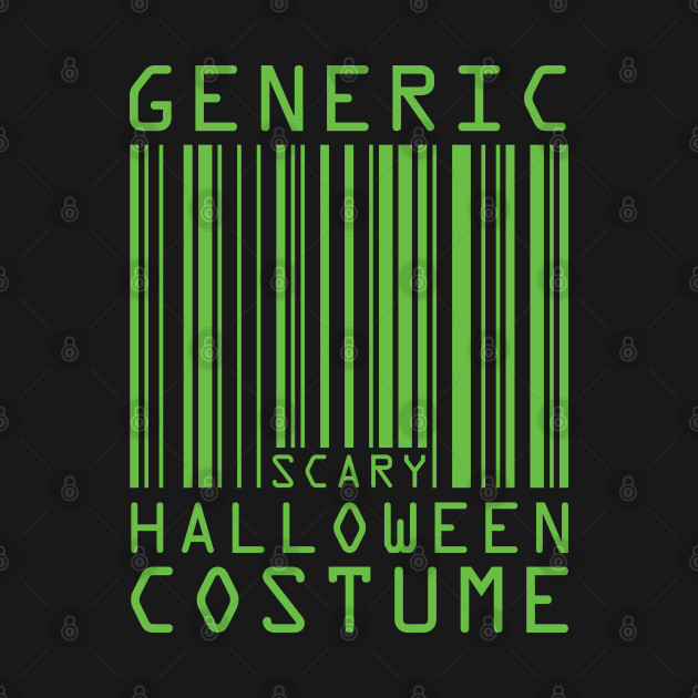 Halloween Barcode Costume (Green)[HT] - Halloween - T-Shirt | TeePublic