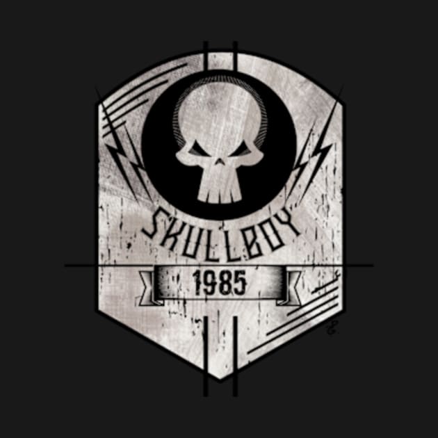 Skull Boy Logo - Skull - T-Shirt | TeePublic