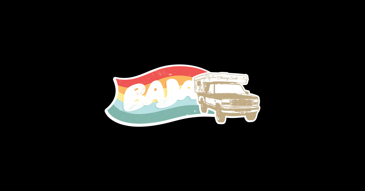 Baja Mexico Fishing Road Trip - Baja California - Sticker | TeePublic