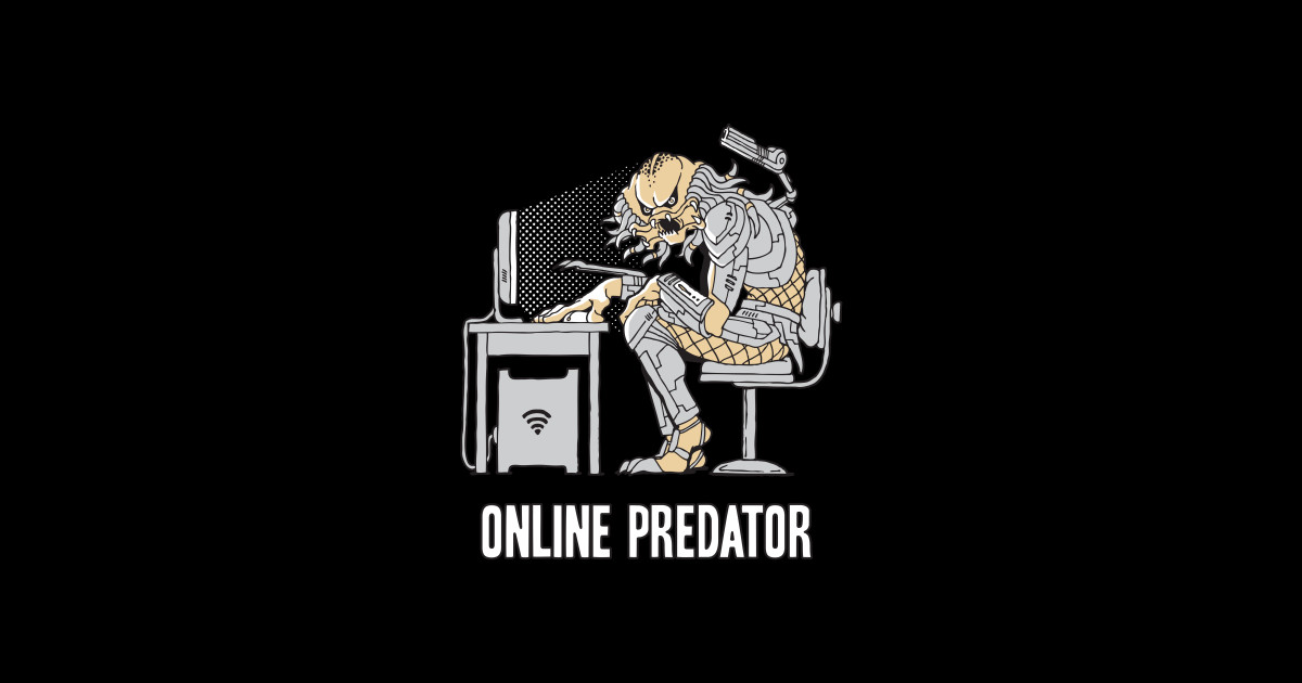 Online Predator - Online - T-Shirt | TeePublic