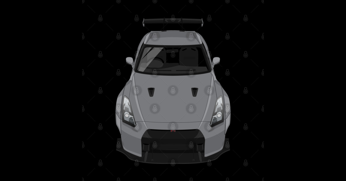 GTR R35 2007-2016 Body Kit - Grey - 2015 Gtr R35 - T-Shirt | TeePublic